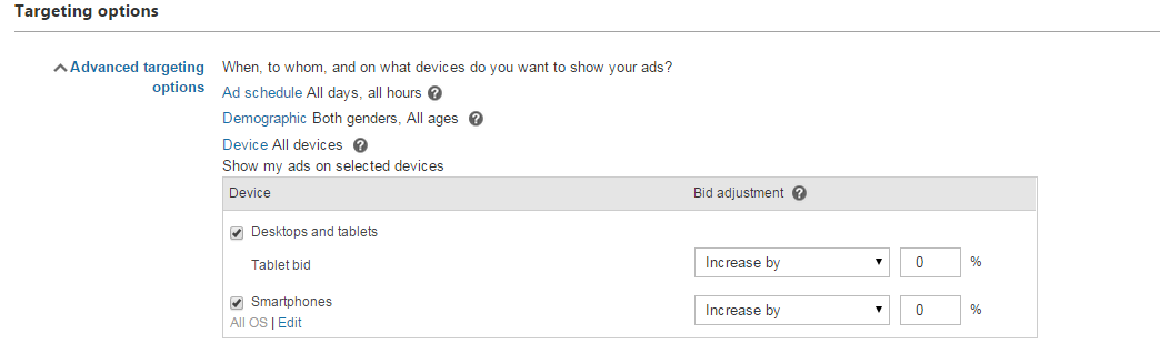 Bing Device Targeting Changes – Bing Mobile Modifiers - Metric Theory